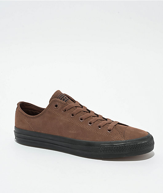 Converse Chuck Taylor All Star Pro Ox Suede Bear Nap, Black & Gum Skate ...
