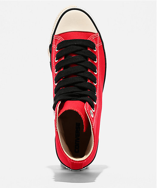 Converse Chuck Taylor All Star Throwback Red & White High Top Shoes ...