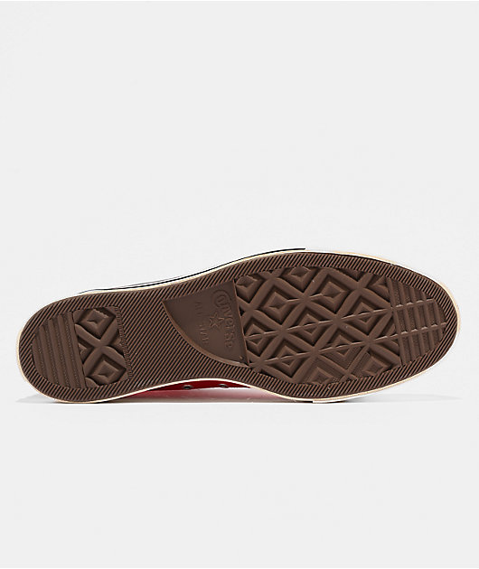 Converse Chuck Taylor All Star Throwback Red & White High Top Shoes ...