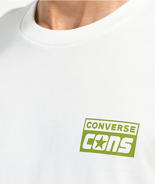 Converse Graphic White T-Shirt | Zumiez