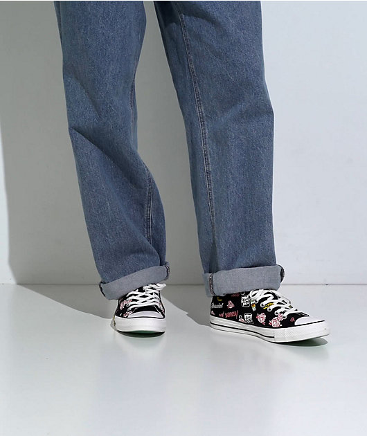 Converse x Topo Chico Chuck Taylor All Star Black Shoes | Zumiez