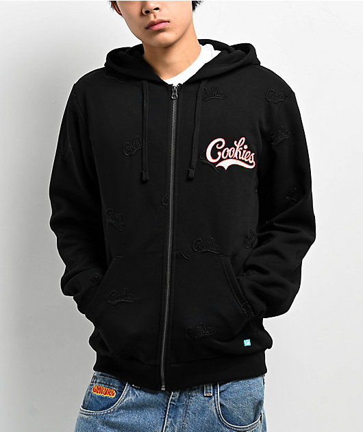 Cookies Bases Loaded Black Zip Hoodie | Zumiez