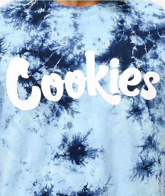 Cookies Blue Sky Navy & Light Blue Tie Dye T-Shirt