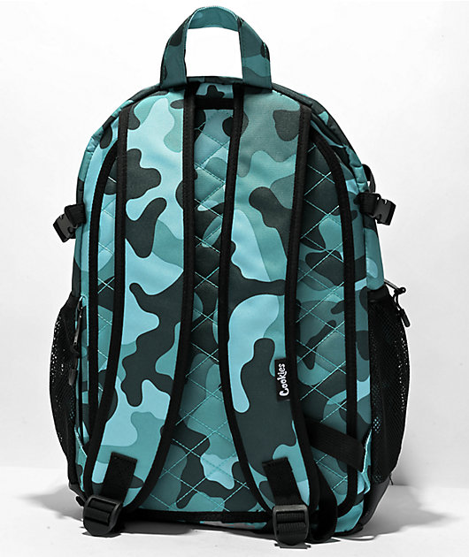 Cookies Bungee Mint Camo Smell Proof Backpack | Zumiez