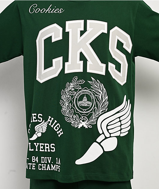 Cookies High Big C Green Knit T-Shirt | Zumiez