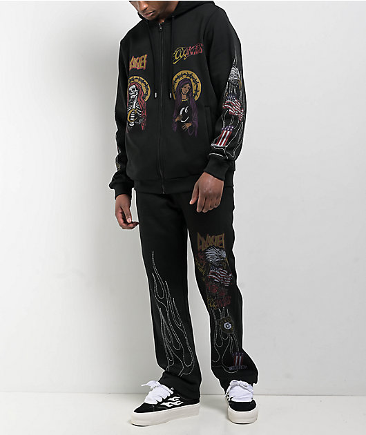 Cookies Highway Black Zip Hoodie | Zumiez