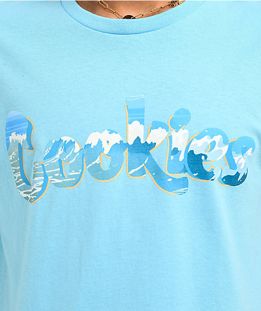 Cookies Life's A Beach Blue T-Shirt | Zumiez