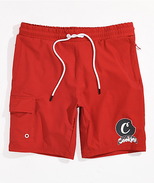 Cookies Loud Pack Red Board Shorts | Zumiez
