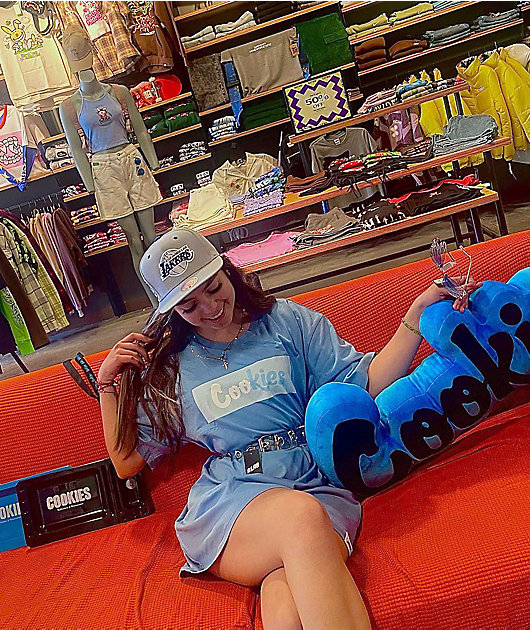 Cookies Pylon Light Blue T-Shirt | Zumiez
