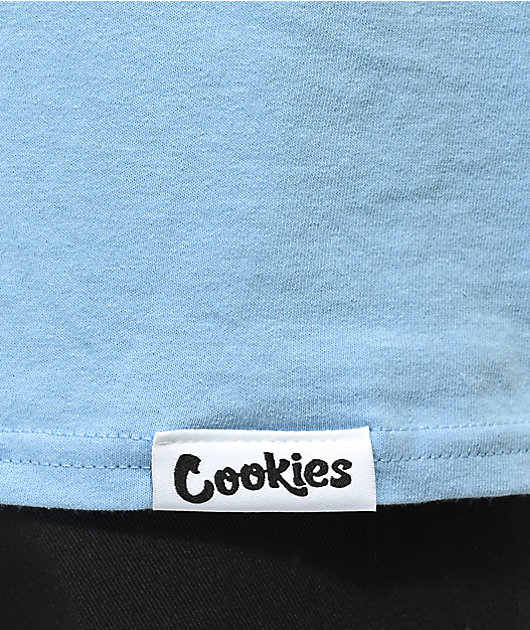 Cookies Triple Beam Blue T-Shirt | Zumiez