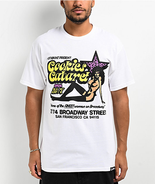 Cookies x OTXBOYZ Cabaret White T-Shirt | Zumiez