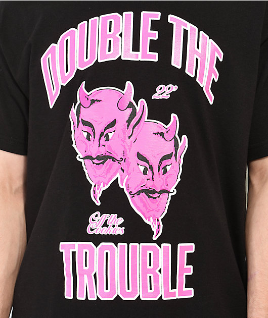 Cookies x OTX BOYZ Double Trouble Black T-Shirt | Zumiez