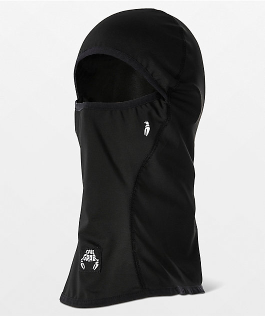 Crab Grab Classic Black Balaclava | Zumiez
