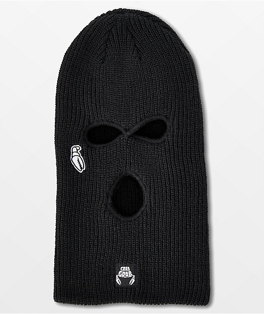 Crab Grab Goon Mask Black Balaclava | Zumiez