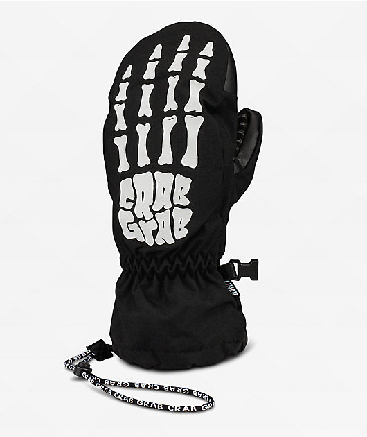 Crab Grab Kids Cinch Bones 15K Snowboard Mittens | Zumiez