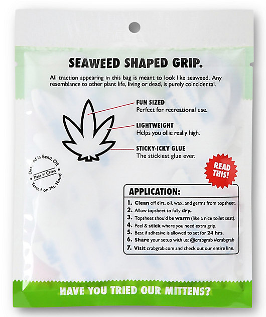 Crab Grab Mini Seaweed Green Stomp Pad | Zumiez