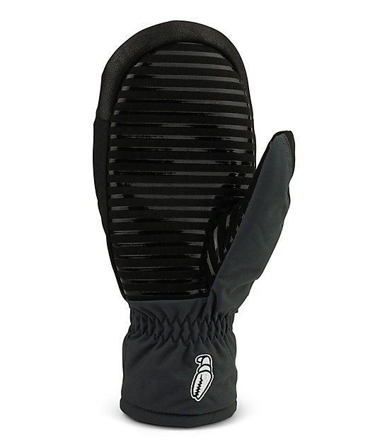 Crab Grab Punch Black Snowboard Mittens | Zumiez