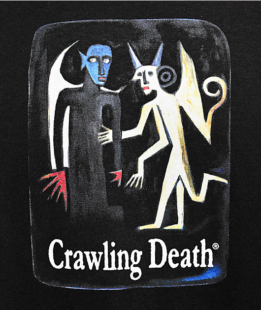 Crawling Death Angel Devil Black T-Shirt | Zumiez