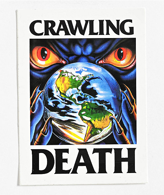Crawling Death Earth Control Sticker | Zumiez