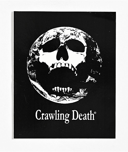 Crawling Death Earth Scream Sticker | Zumiez