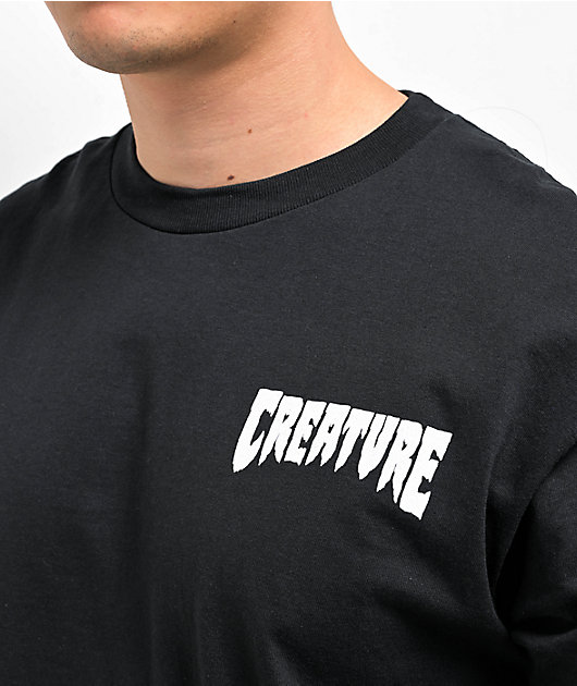 Creature Fiend Club Relic Black T-Shirt | Zumiez