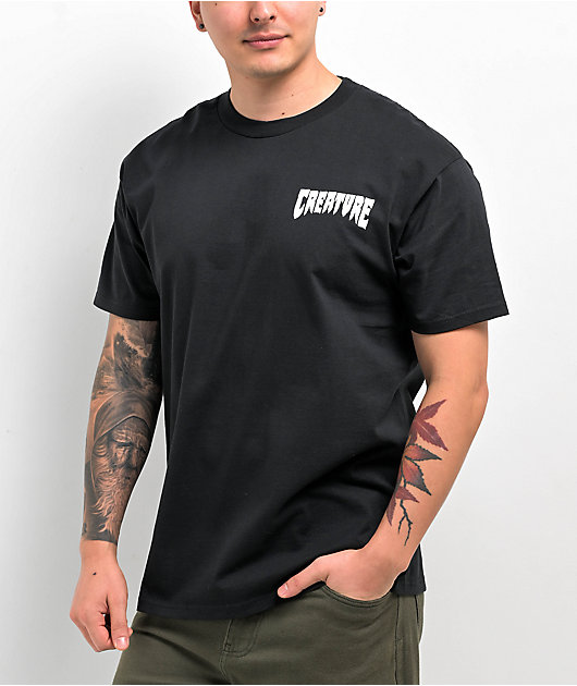 Creature Fiend Club Relic Black T-Shirt | Zumiez