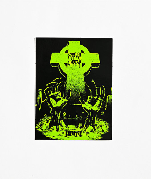 Creature Forever Undead Sticker | Zumiez