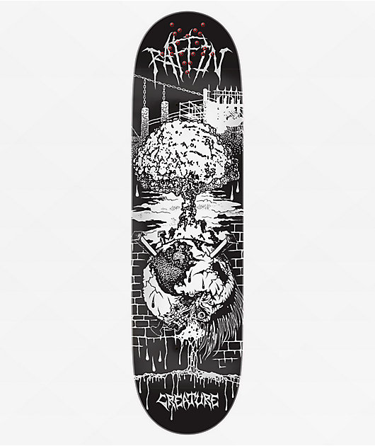 Creature Raffin BLKMTL 8.53" Skateboard Deck | Zumiez