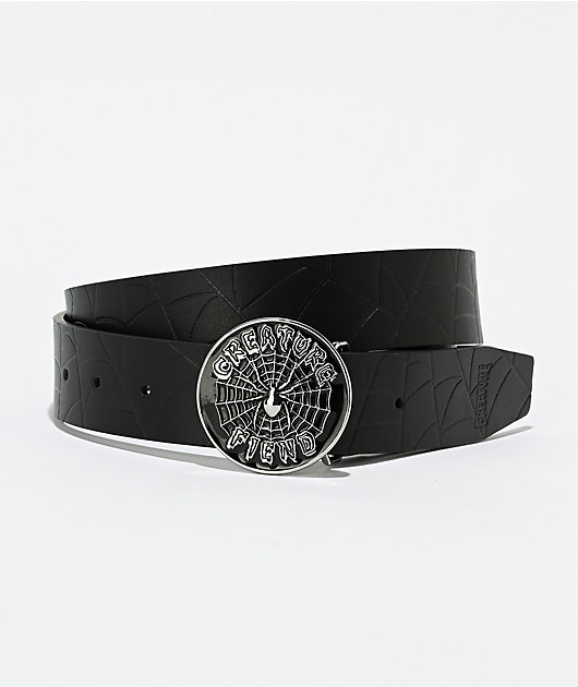 Creature Spider Web Black Belt | Zumiez