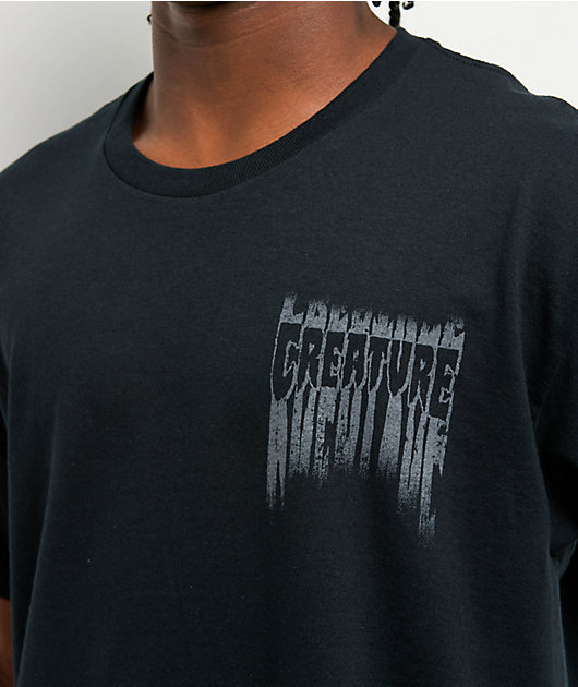 Creature Tattered Black T-Shirt | Zumiez