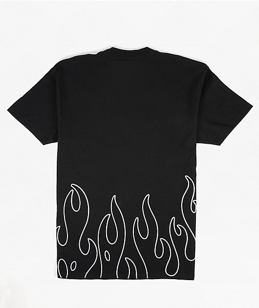 DC Burning Diamonds Black T-Shirt | Zumiez