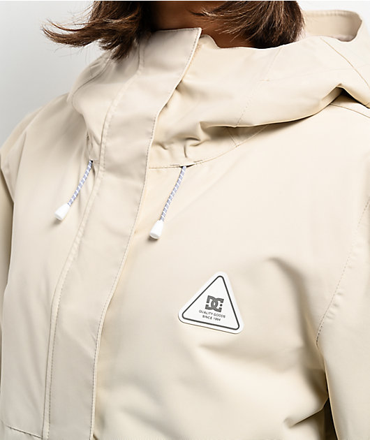 DC Cruiser Oatmeal 10K Snowboard Jacket | Zumiez