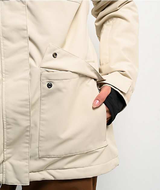 DC Cruiser Oatmeal 10K Snowboard Jacket | Zumiez