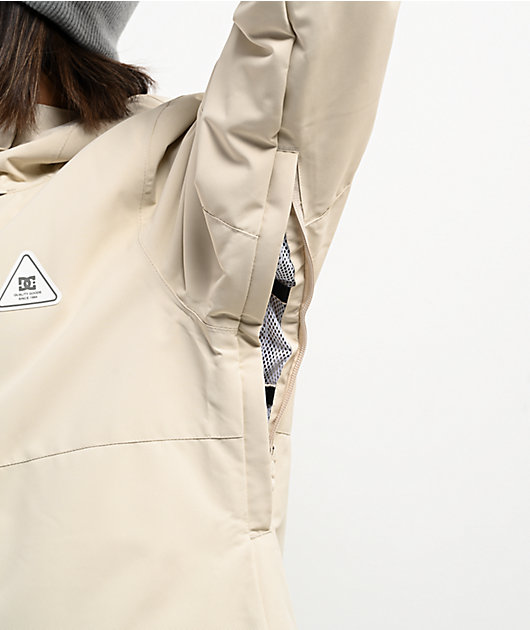 DC Cruiser Oatmeal 10K Snowboard Jacket | Zumiez