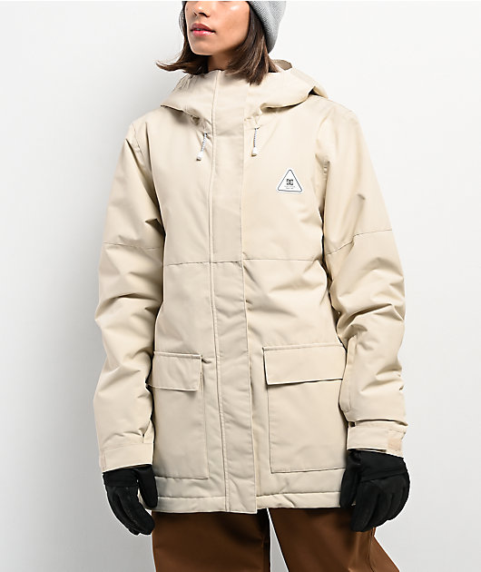 DC Cruiser Oatmeal 10K Snowboard Jacket | Zumiez