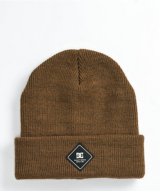 DC Label Bison Brown Beanie | Zumiez