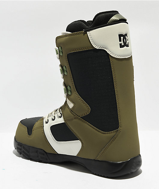 DC Phase Army Green Snowboard Boots | Zumiez