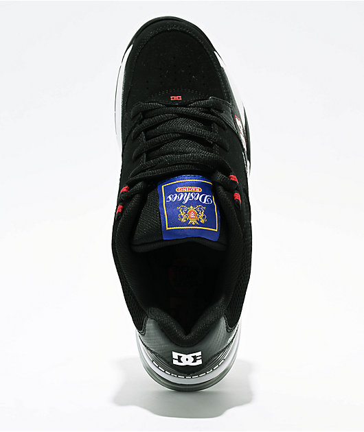 DC Versatile LE Black & White Skate Shoes | Zumiez