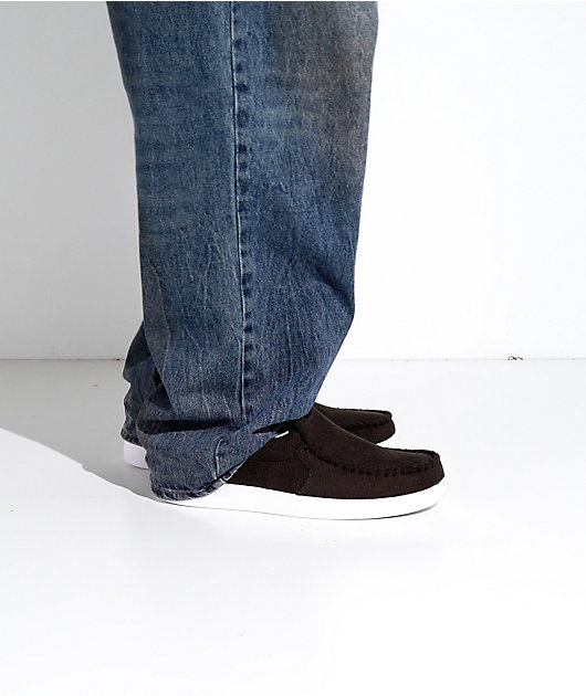 DC Villain 2 Brown & White Shoes | Zumiez