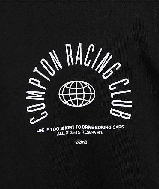 DDE Compton Racing Club Black T-Shirt | Zumiez