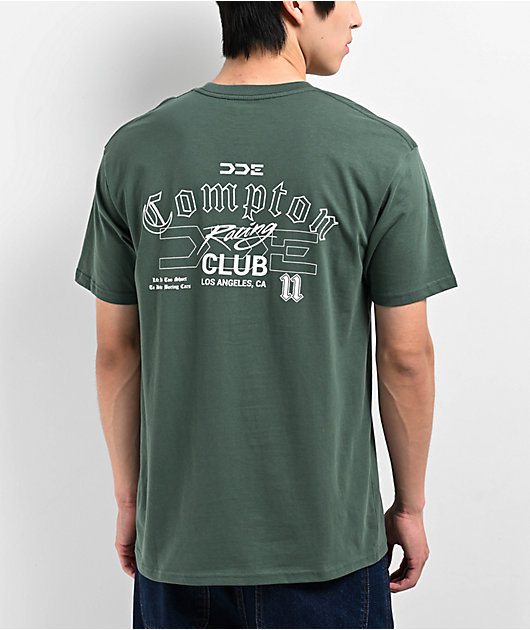 DDE Compton Racing Dark Green T-Shirt | Zumiez