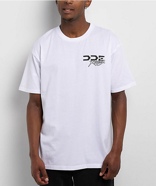 DDE Racing Team White T-Shirt | Zumiez