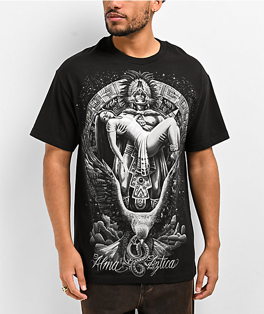 DGA Alma Azteca Black T-Shirt | Zumiez