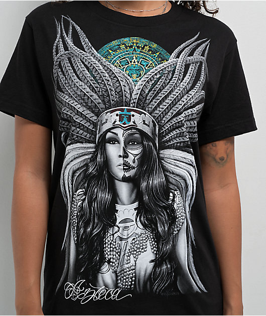 DGA Azteca Black T-Shirt | Zumiez