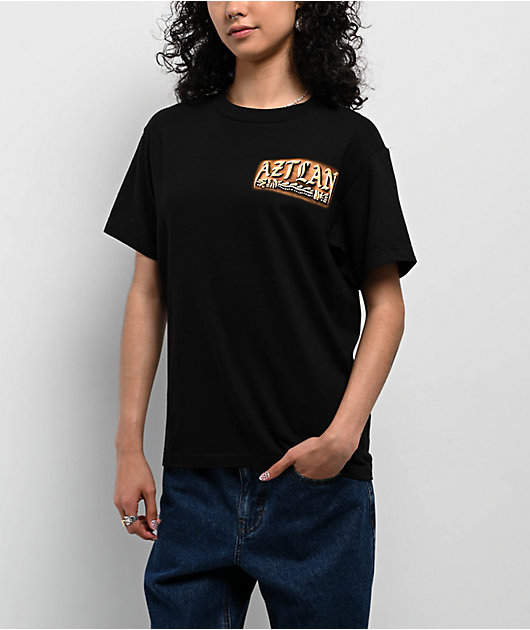 DGA Aztlan Keepin The Faith Black T-Shirt | Zumiez
