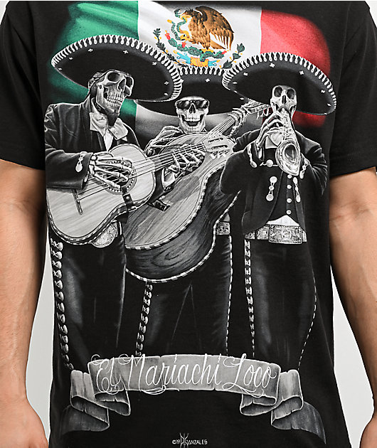 DGA El Mariachi Loco Black T-Shirt | Zumiez