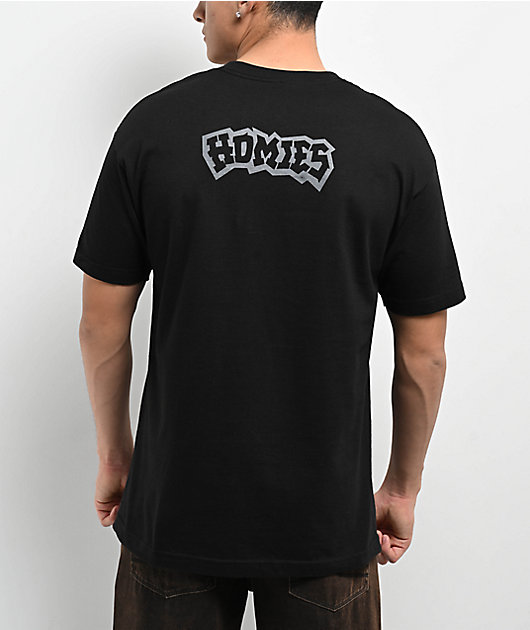 DGA Homies Record Party Black T-Shirt | Zumiez