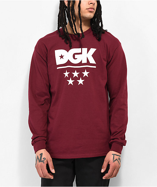 Red Dgk Logo DGK Hustle Club T Shirt Red (red)
