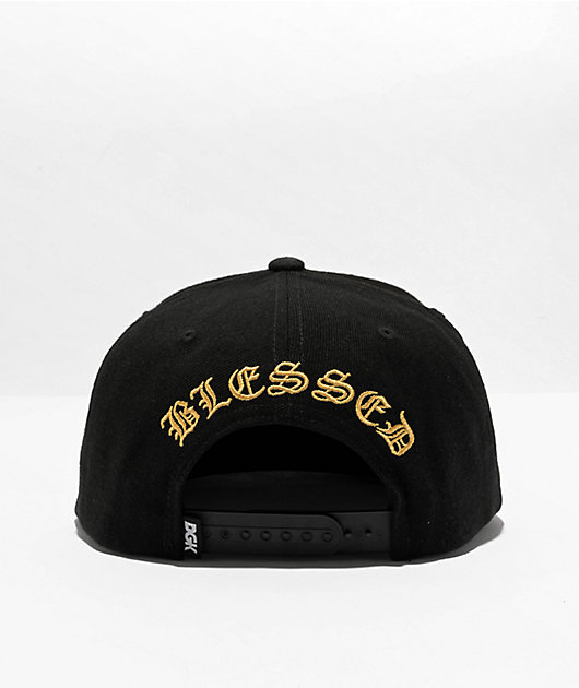 DGK Blessed Black Snapback Hat | Zumiez