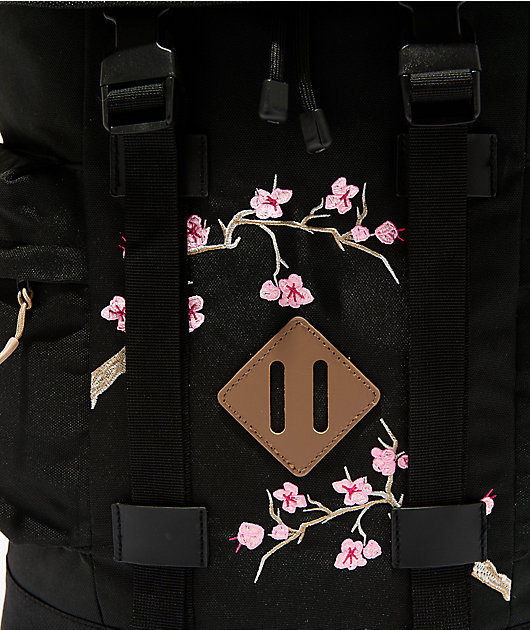 DGK Blossom Black Top Load Backpack | Zumiez